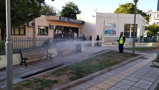 ΔΗΜΟΣ ΑΙΓΑΛΕΩ: ΚΑΘΗΜΕΡΙΝΕΣ ΑΠΟΛΥΜΑΝΣΕΙΣ ΣΕ ΚΕΝΤΡΟ ΚΑΙ ΓΕΙΤΟΝΙΕΣ ...
